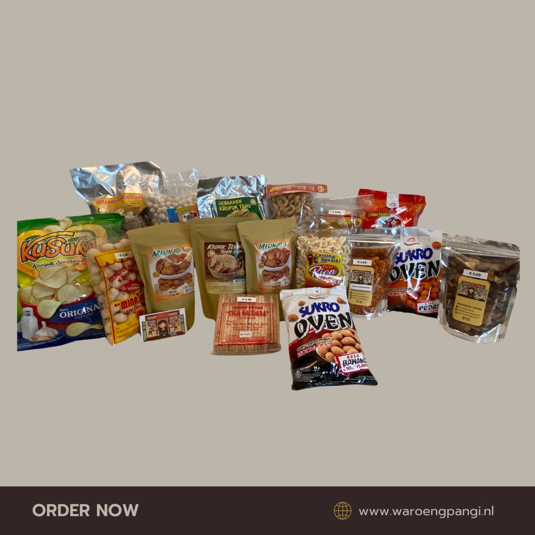 Kroepoek & Zoute Snacks – Waroeng Pangi